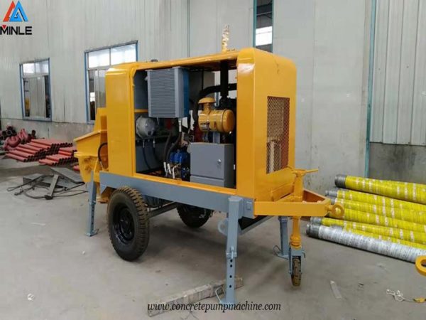 Trailer Concrete Mobile Pump - Concrete Pump Trailer, Concrete Pump